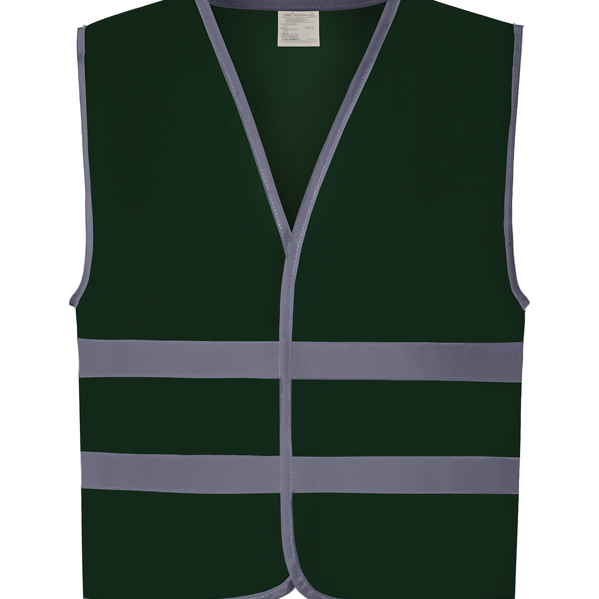 Paramedic Green - Hi-vis reflective border kids waistcoat (HVW102CH ...